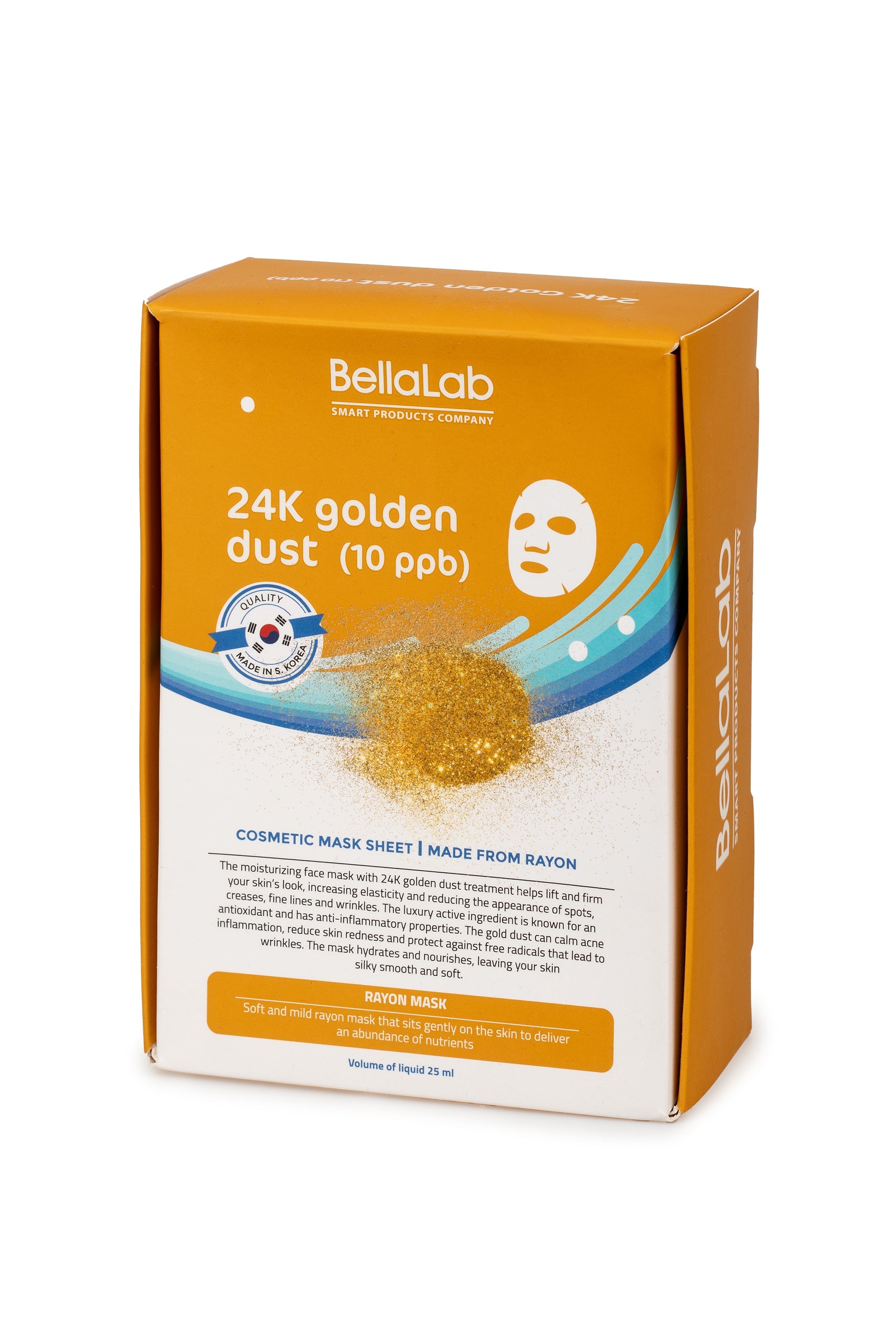 Sada 20 ks masiek s 24K zlatým prachom – Bellalab SK