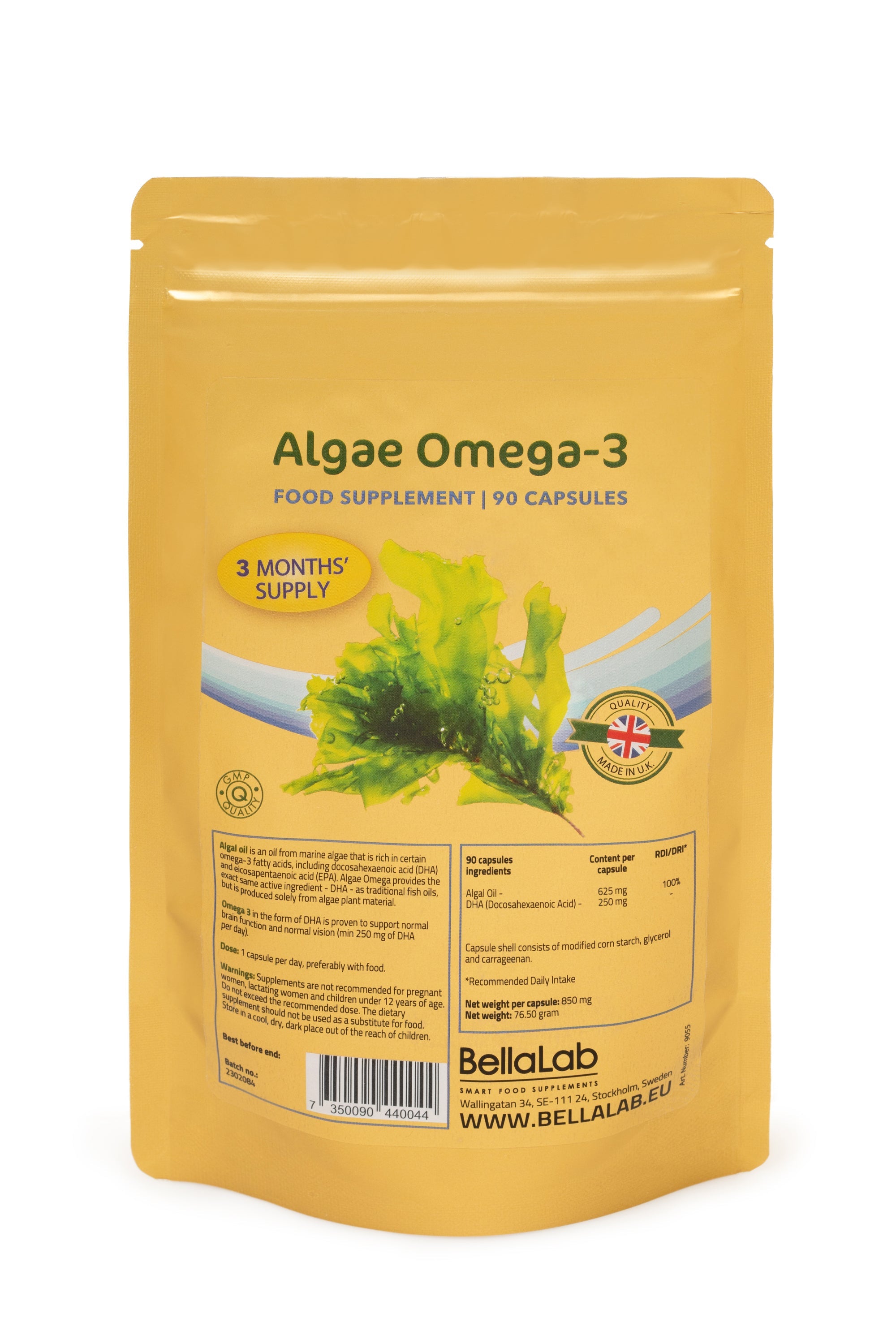 Algae Omega-3 – Bellalab SK