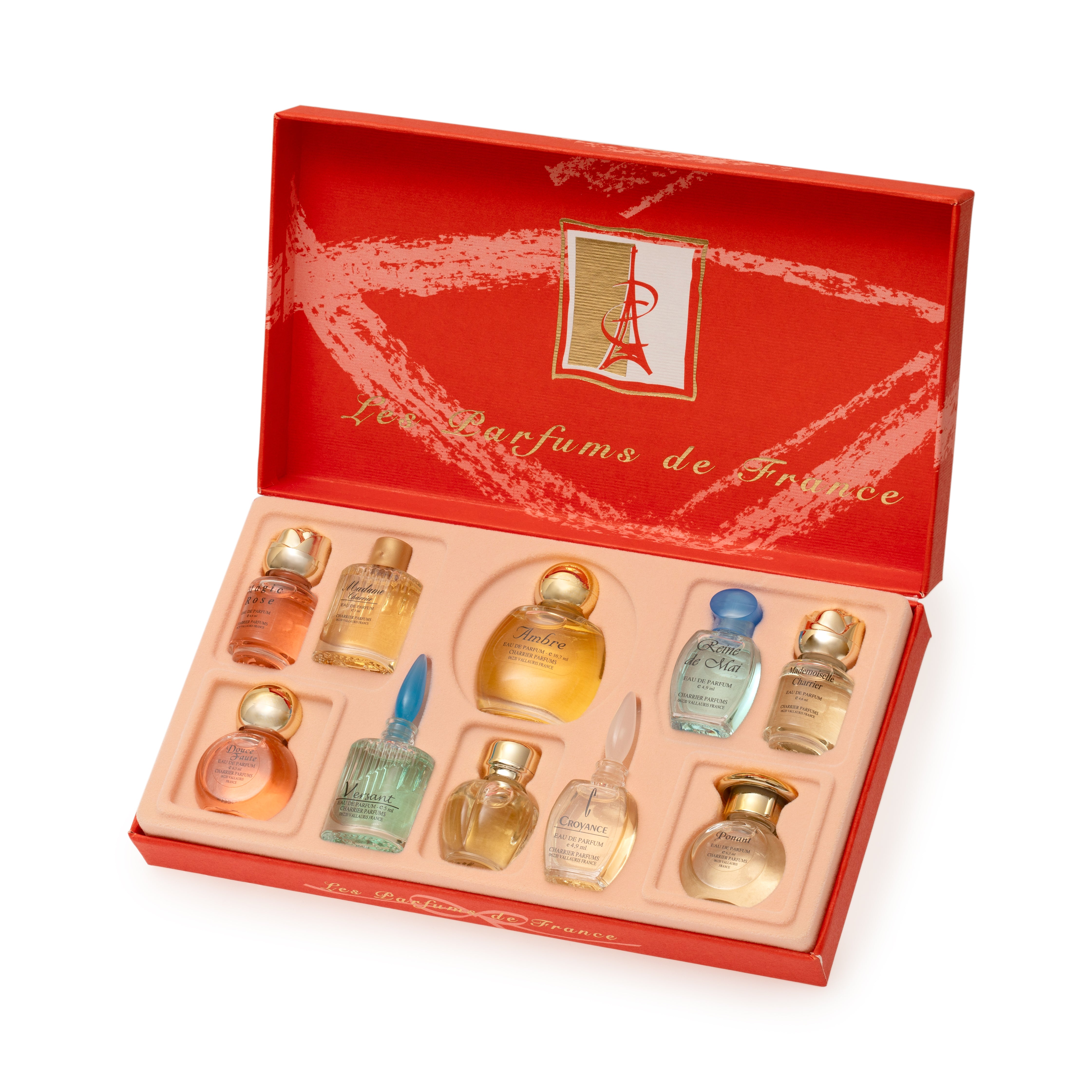 Sada parfumov Les Parfums De France – 10 ks – Bellalab SK
